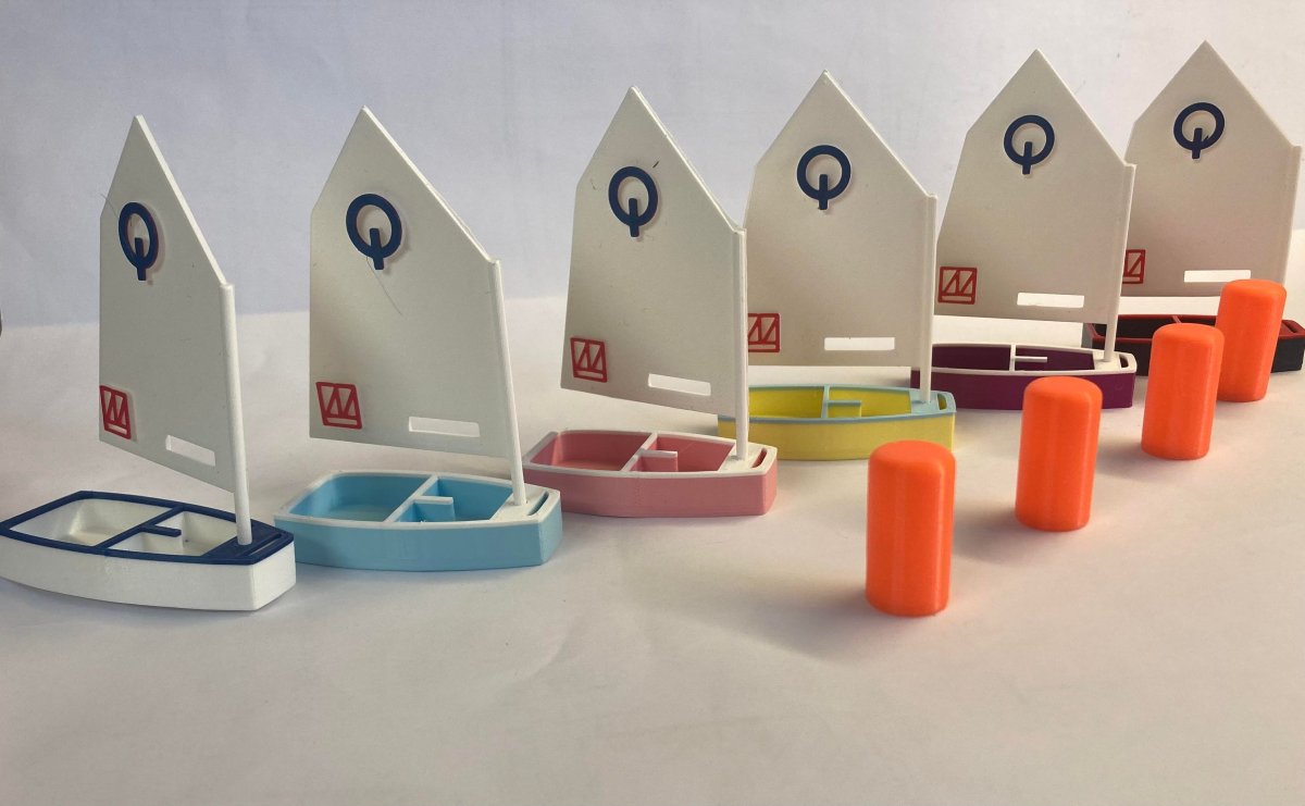 Opti Coach Kit Pro with magnets - Optimist - WINNER Optimist ApS