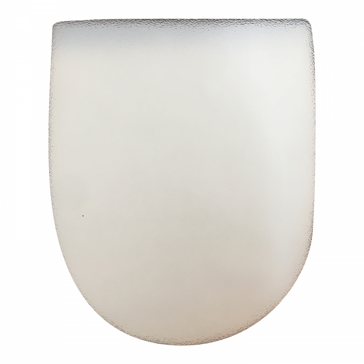 Bailer-flap in transparant plastic